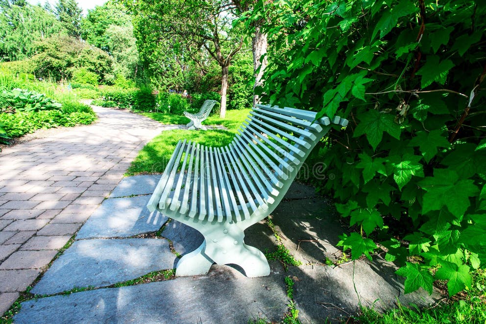 Wooden park bench stock photo. Image of rest, seat, furniture - 35210374