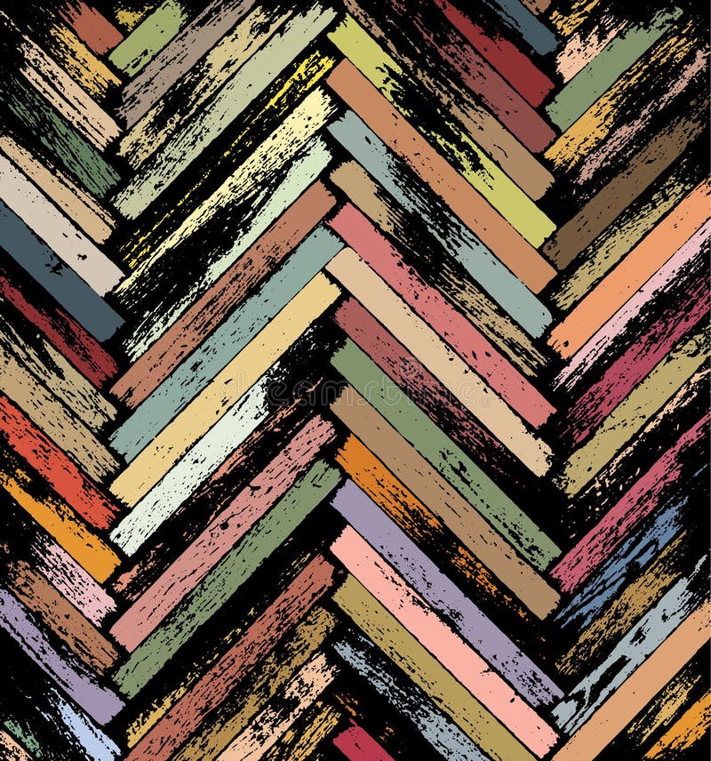 Parquet Floor Elements in Traditional Grid, Side by Side, Remastered ...