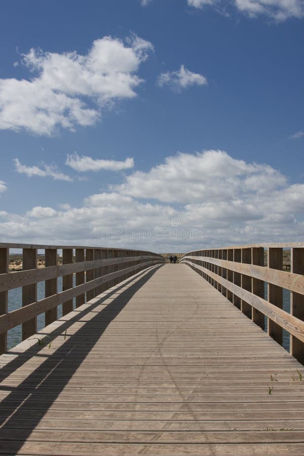 Perspective View of Pier stock image. Image of seashore - 1227439
