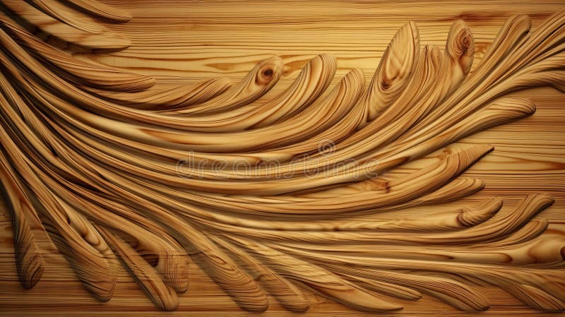 Wooden Pattern Panel with Wooden Background. Generative AI Stock ...