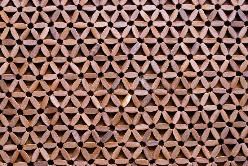 Wooden Patterned Mat - Abstract Background Stock Photo - Image of ...