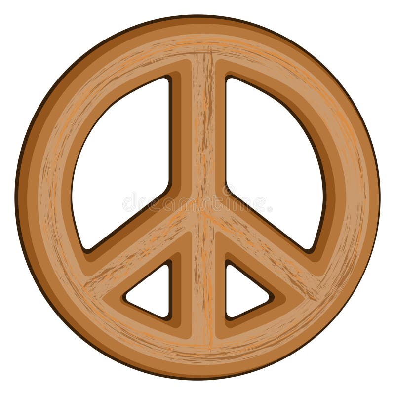 Heart Peace Sign stock vector. Illustration of pattern - 13291719