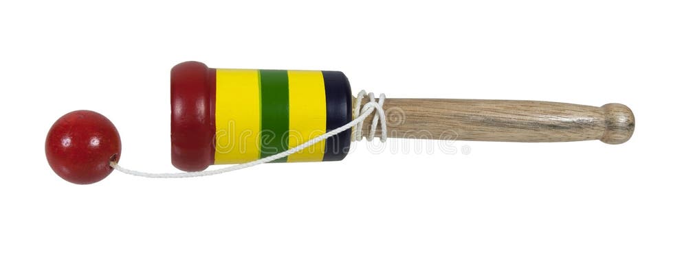 Wooden Peg and Ball Game stock image. Image of antique - 30954903