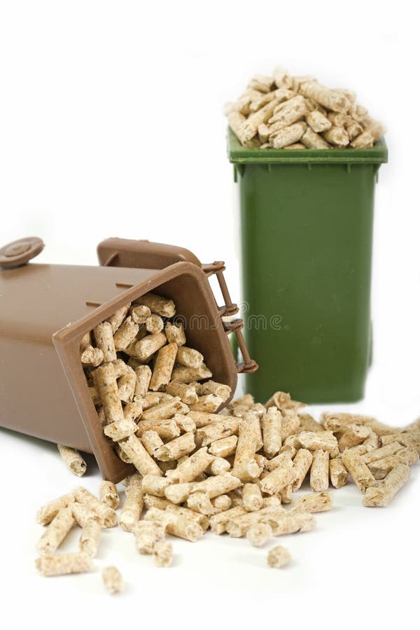 Wooden pellets stock photo. Image of branch, energy, power - 17511072