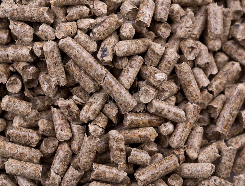 Wooden pellets stock photo. Image of energy, wood, natural - 45272796