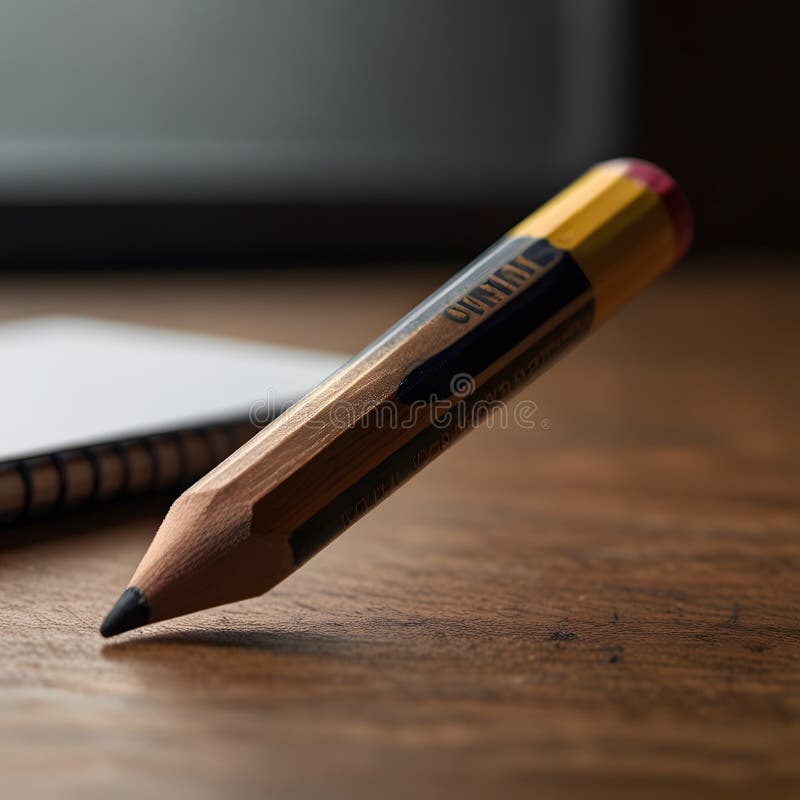 Wooden Pencil School Supply Writing Tool Stock Photo - Image of writer ...