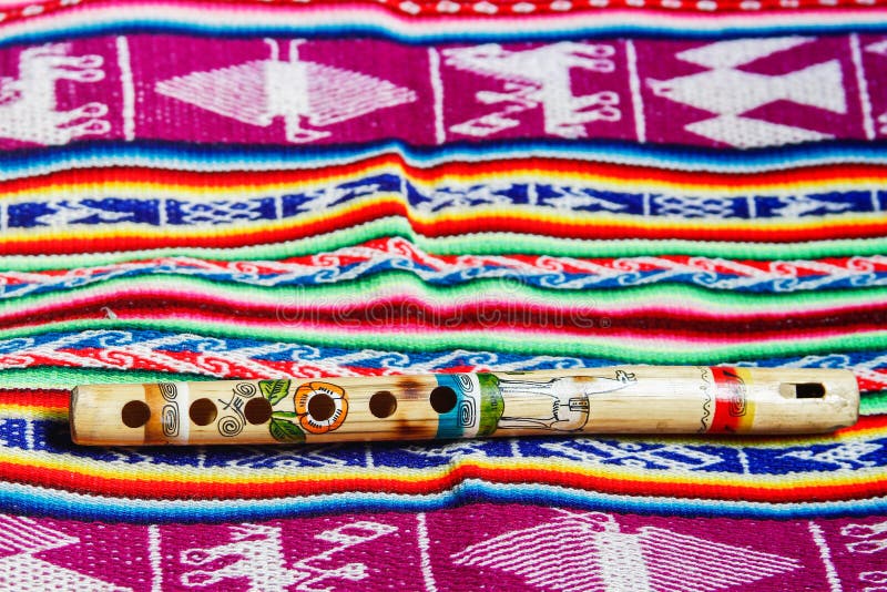 Peruvian flute stock photo. Image of item, peruan, peru - 22908840