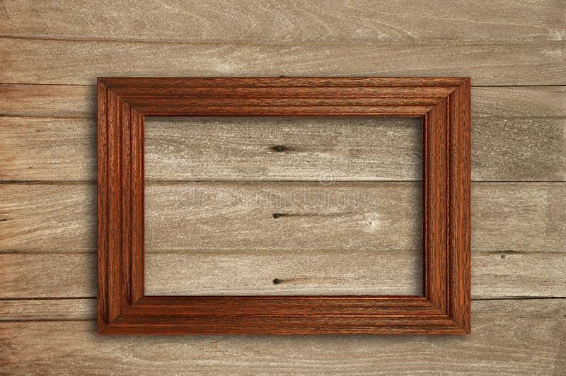 Wooden picture frame stock photo. Image of decor, decoration - 27004832