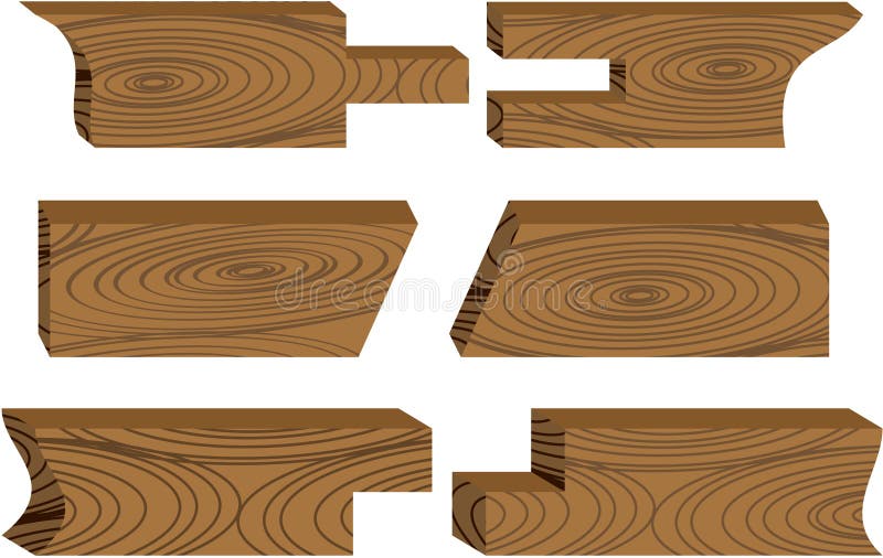 Wooden pieces stock vector. Illustration of care, joinery - 56862589