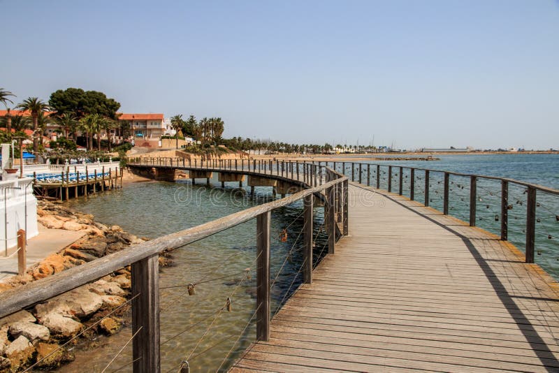 Wooden Pier at a Tropical Beach Editorial Image - Image of town, beach ...