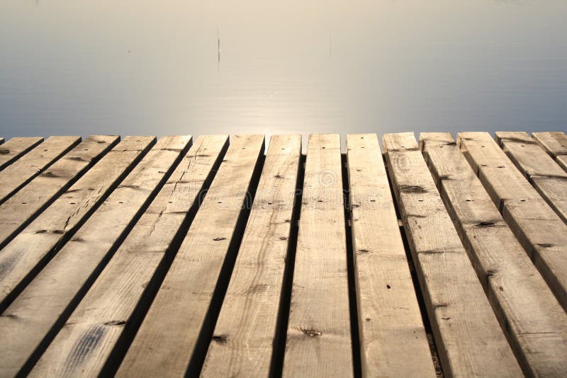 Wooden pier stock photo. Image of floorboard, nature - 45854798