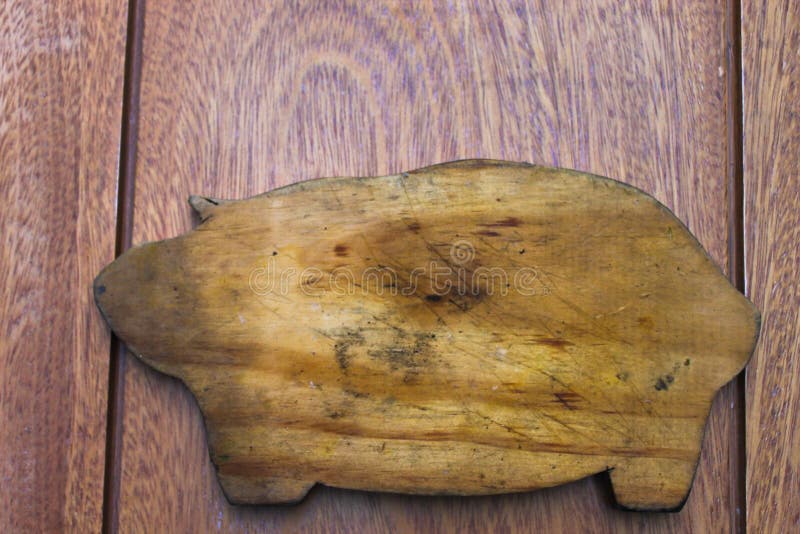 Wooden Pig in a Wood stock image. Image of people, financial - 87379199
