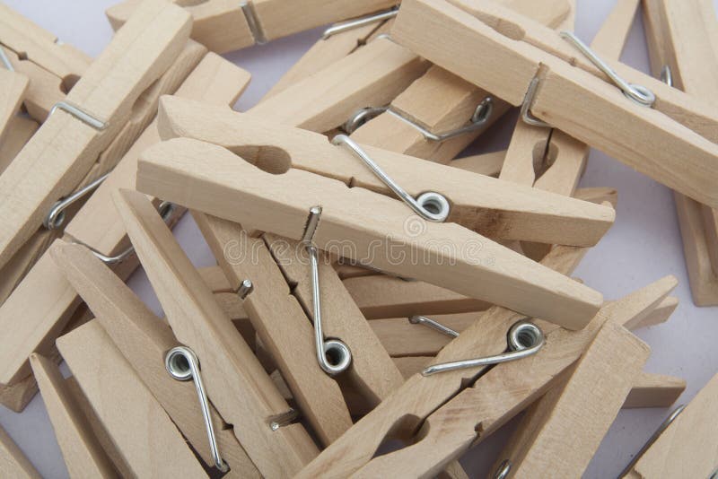 Wooden pin stock image. Image of object, household, isolate - 18622929