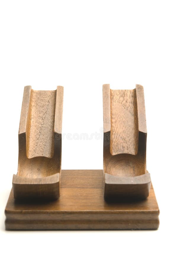 Wooden pipe rack stock photo. Image of empty, collection - 13382140