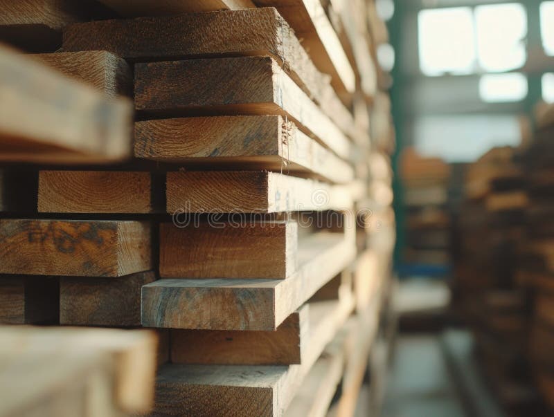 Wooden Plank Stack stock photo. Image of decor, planks - 378346842