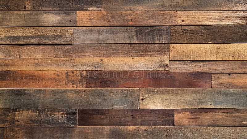 Wooden Plank Wall with Natural Textures, Rustic Decor Concept Stock ...