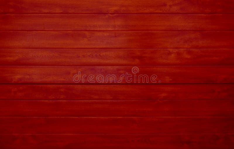 Wooden Planks Background with Red Color Stock Photo - Image of textured ...