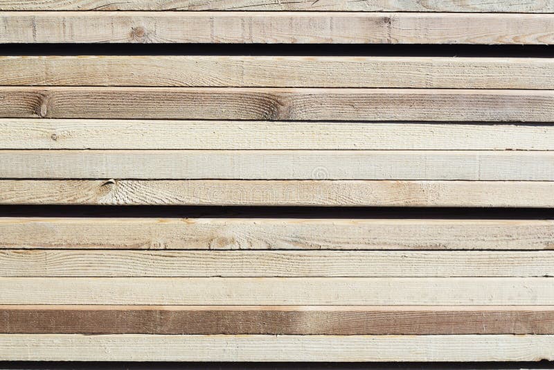 Wooden Planks on a Construction Site. Stock Photo - Image of ...