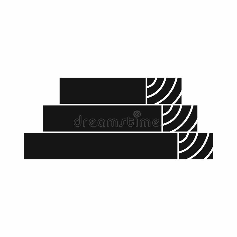 Planks Timber Stack Black White Stock Illustrations – 42 Planks Timber ...