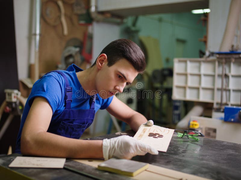 Plate on Which the 2018 Scorches and Inscriptions Stock Image - Image ...