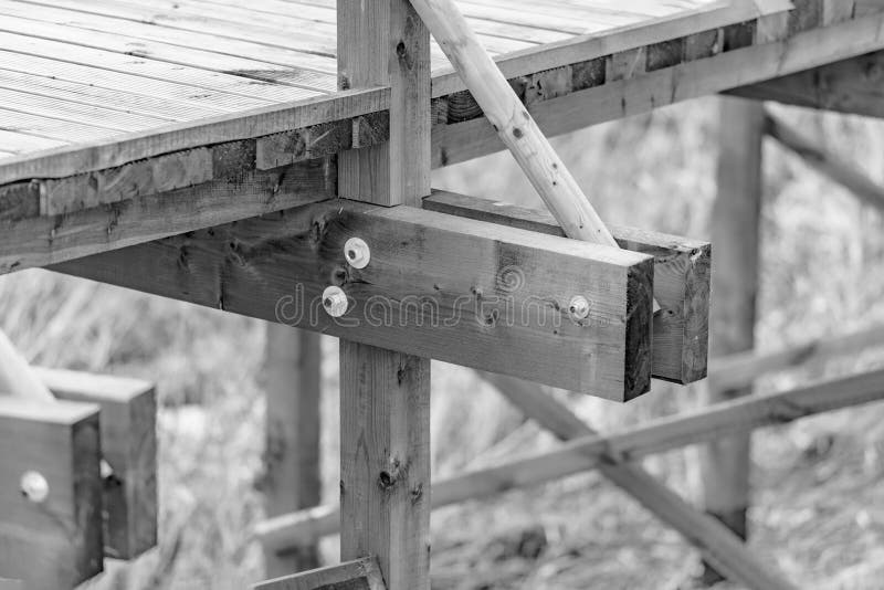 Wooden Platform by the Lake Stock Image - Image of lookout, jetty ...