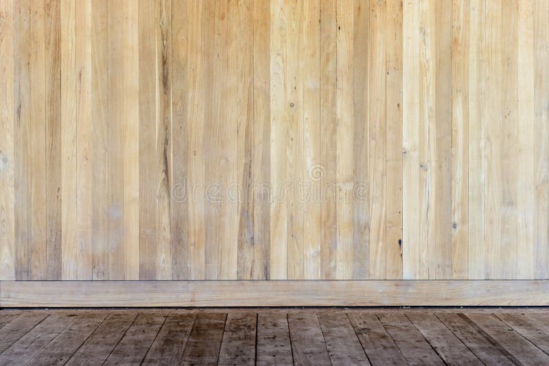 Wooden Platform and Wooden Wall, Template for Product Display Stock ...