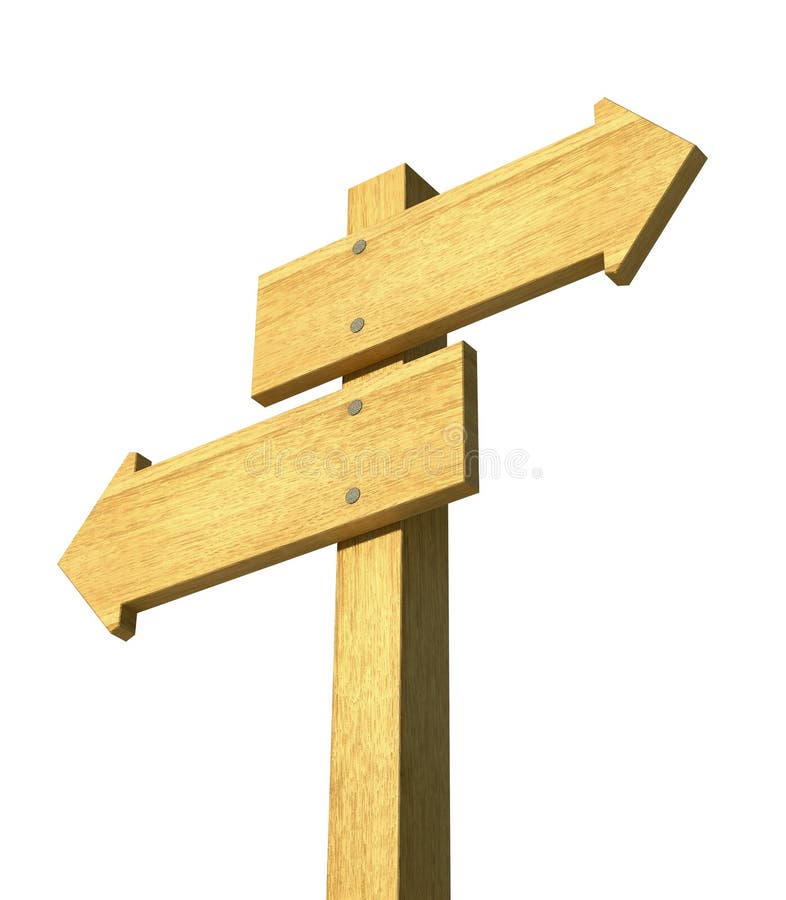 Wooden pointer stock illustration. Illustration of concepts - 2595030