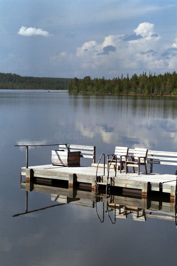 Pontoon bridge stock photo. Image of pier, bridge, wharf - 20893972