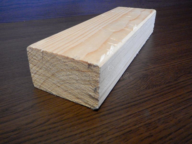 Wooden Prism Cut for Another Work Stock Photo - Image of geometry ...