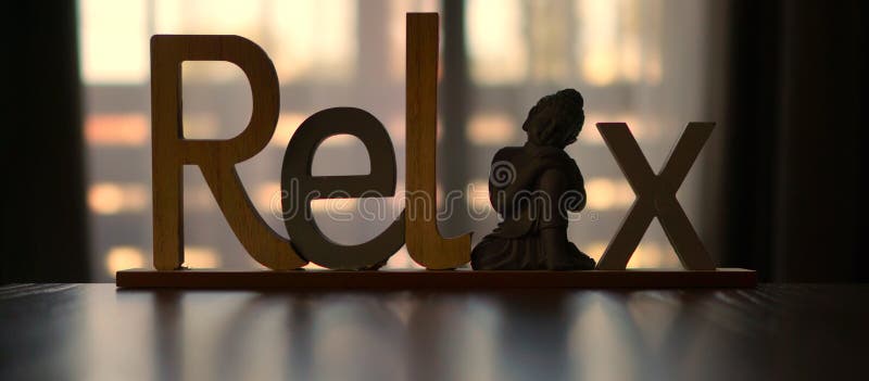 Wooden Profile Letters in 3D Stock Image - Image of indoor, letters ...