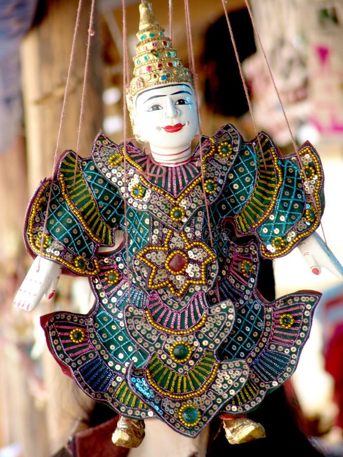 Wooden Puppet stock image. Image of elaborate, strings - 1483925