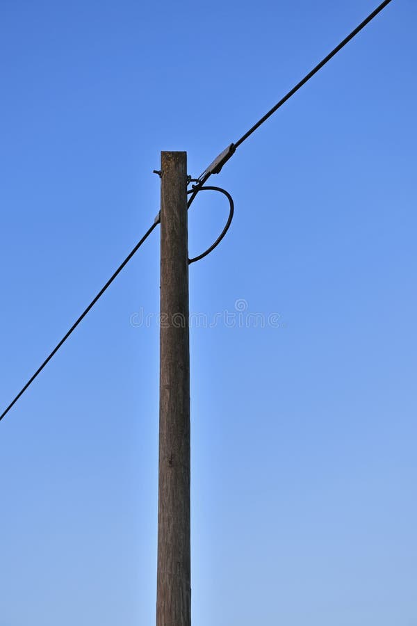 Wooden pylon stock photo. Image of pylon, details, live - 18038570