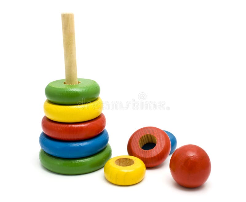 Wood Toy Beads stock image. Image of craft, highly, colourful - 13256435
