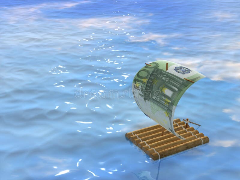 Wooden raft stock photo. Image of forward, currency, sailing - 13230710