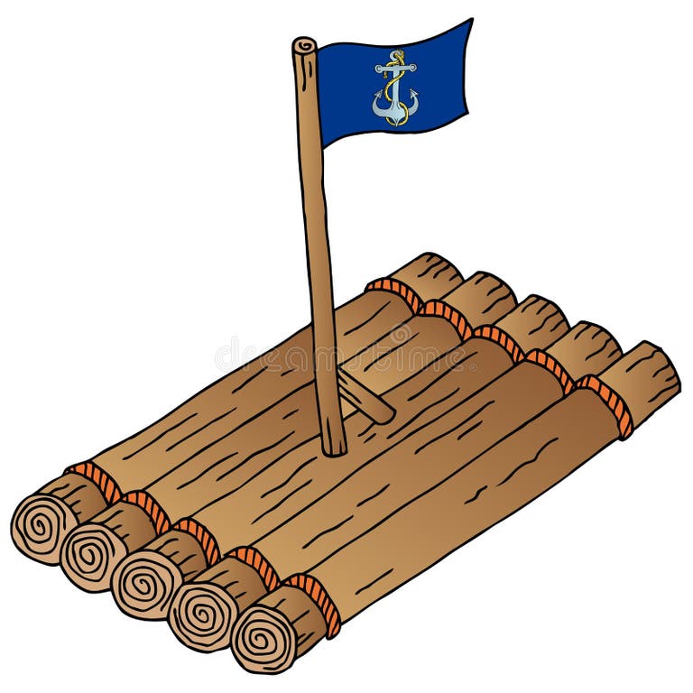 Log Raft Stock Illustrations – 118 Log Raft Stock Illustrations ...
