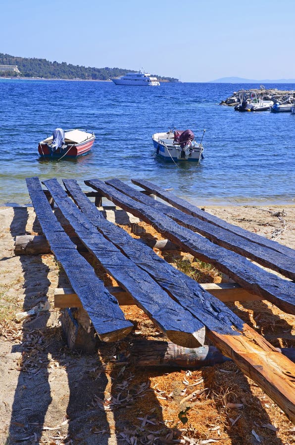 Wooden ramp stock image. Image of good, vacation, water - 20341385