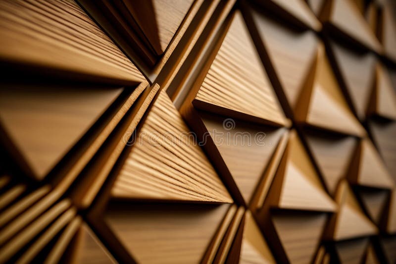 Wooden Rhombus Abstract Texture Background Generative AI Stock ...