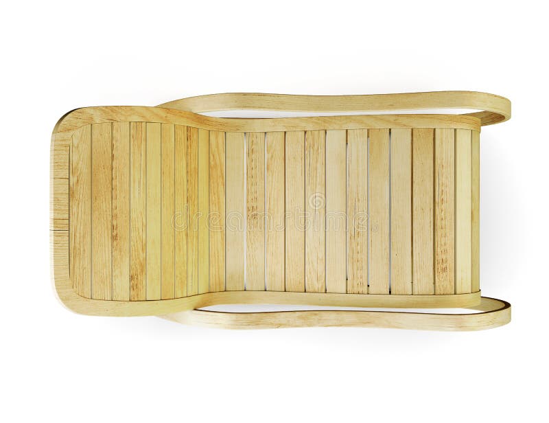 Rocking Chair In Plan View Veranda Teak Rocking Chair | Westminster