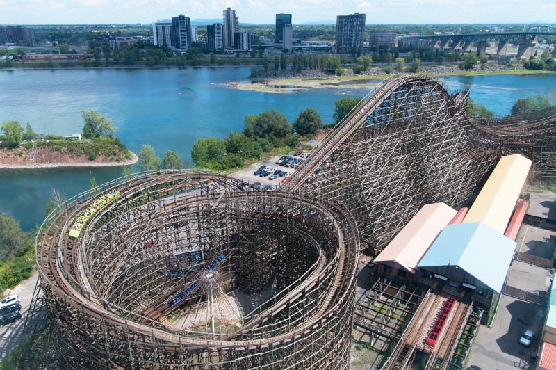 Roller Coaster Bird Eye View Stock Photos - Free & Royalty-Free Stock ...