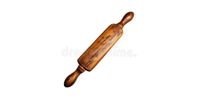 Wooden Rolling Pin. Essential Baking Tool for Dough Preparation ...
