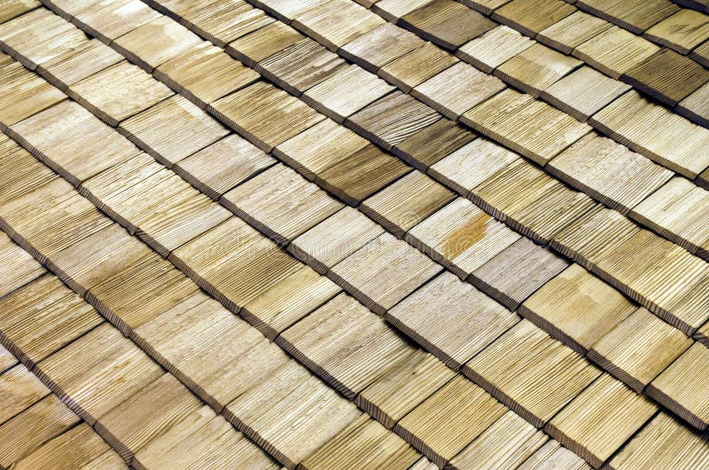Wooden roof shingles stock photo. Image of pattern, wood - 28400744