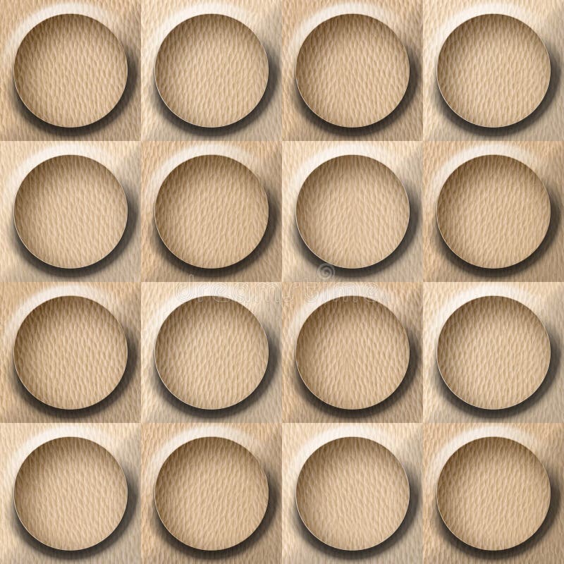 Wooden Rounded Abstract Blocks Stacked for Seamless Background Stock ...