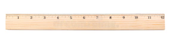 Wooden ruler stock image. Image of length, supply, numbers - 10048107