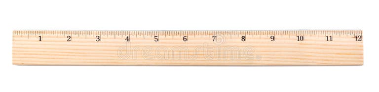 Wooden ruler stock image. Image of length, supply, numbers - 10048107