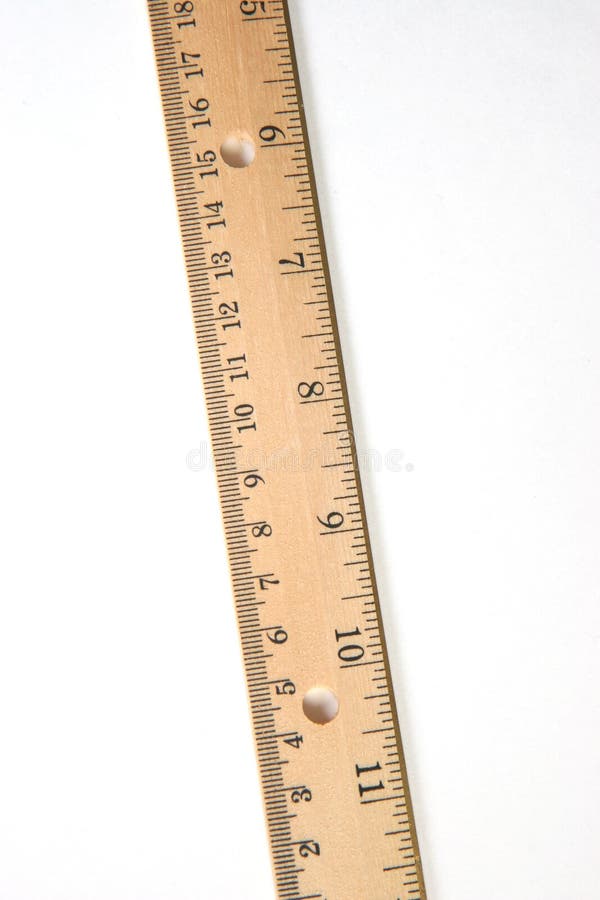 Wooden ruler stock image. Image of length, supply, numbers - 10048107