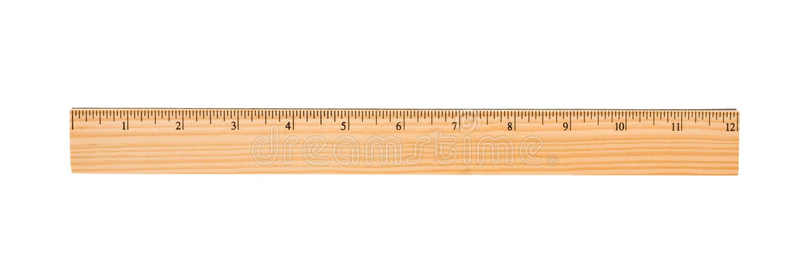 Top View of Wooden Meter Ruler Stock Photo - Image of metre, edge: 41095000