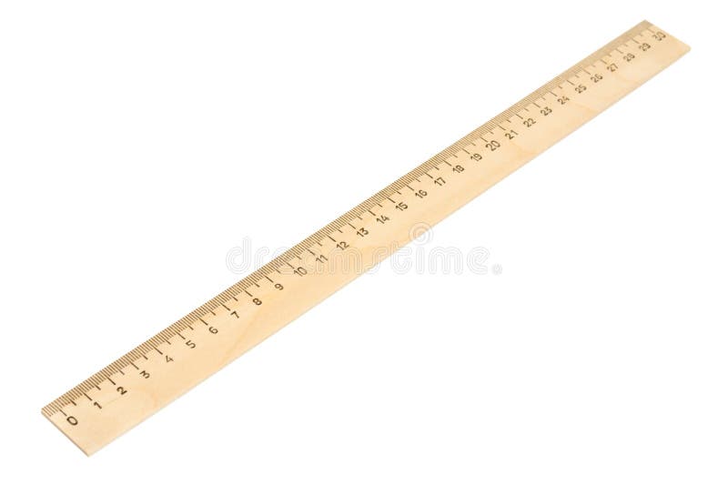 Wooden ruler stock image. Image of path, ruler, diagonal - 22488933