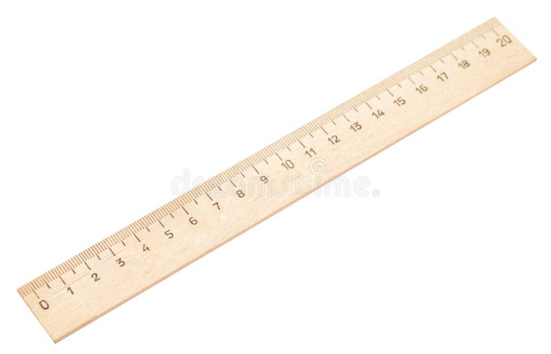A 30 cm wooden ruler. stock image. Image of width, twelve - 2340793