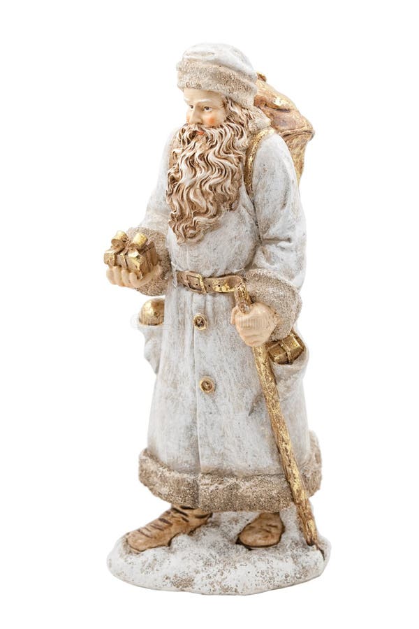 Wooden santa claus stock image. Image of holiday, winter - 11905575