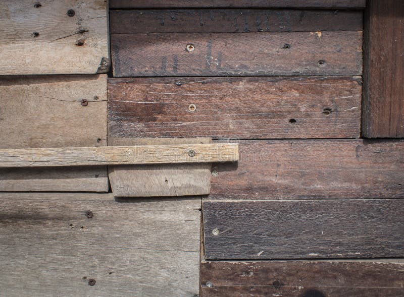 Wooden Scrap Plank Texture Background Stock Image - Image of design ...